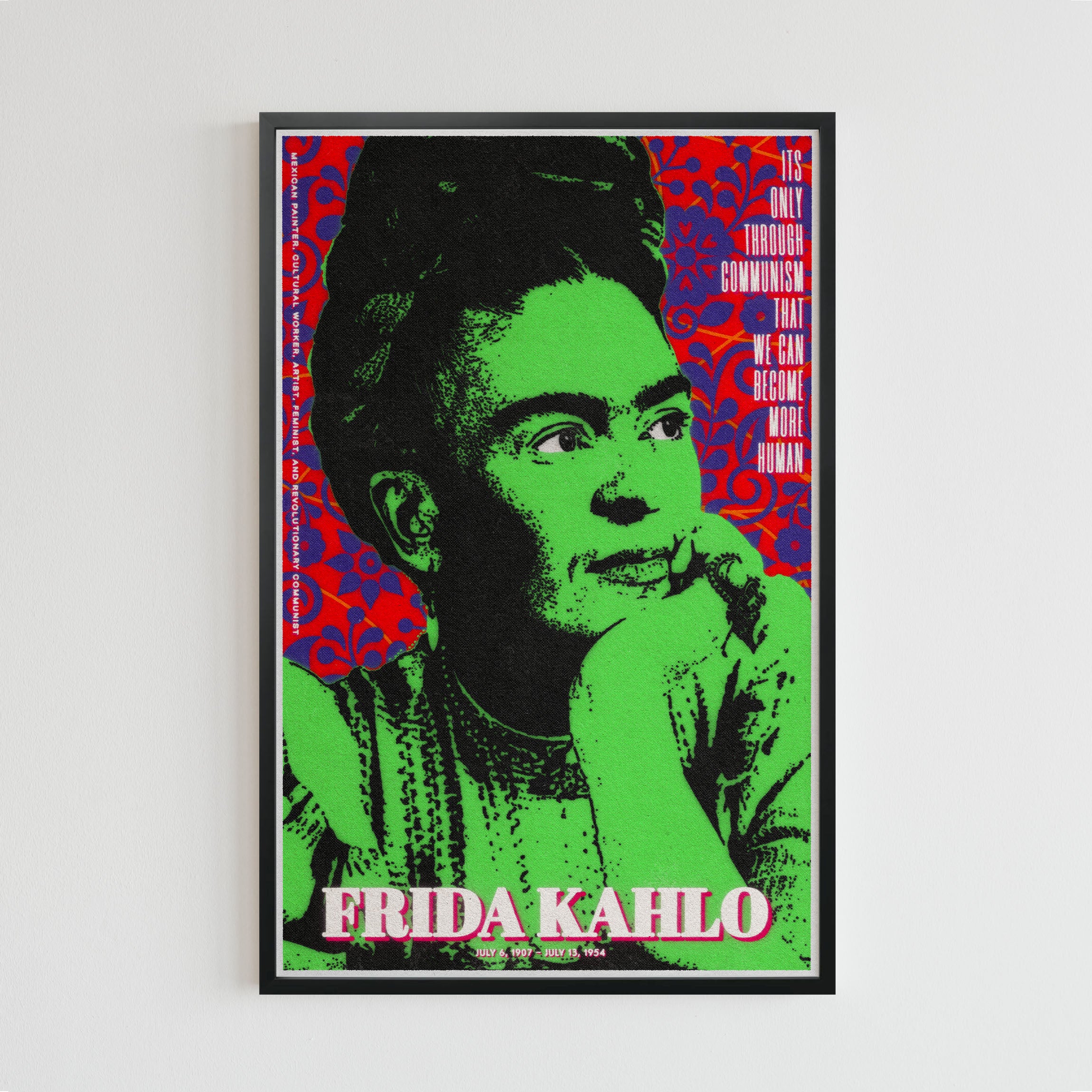 Frida Kahlo (11 x 17 poster print) – Color Collective Press