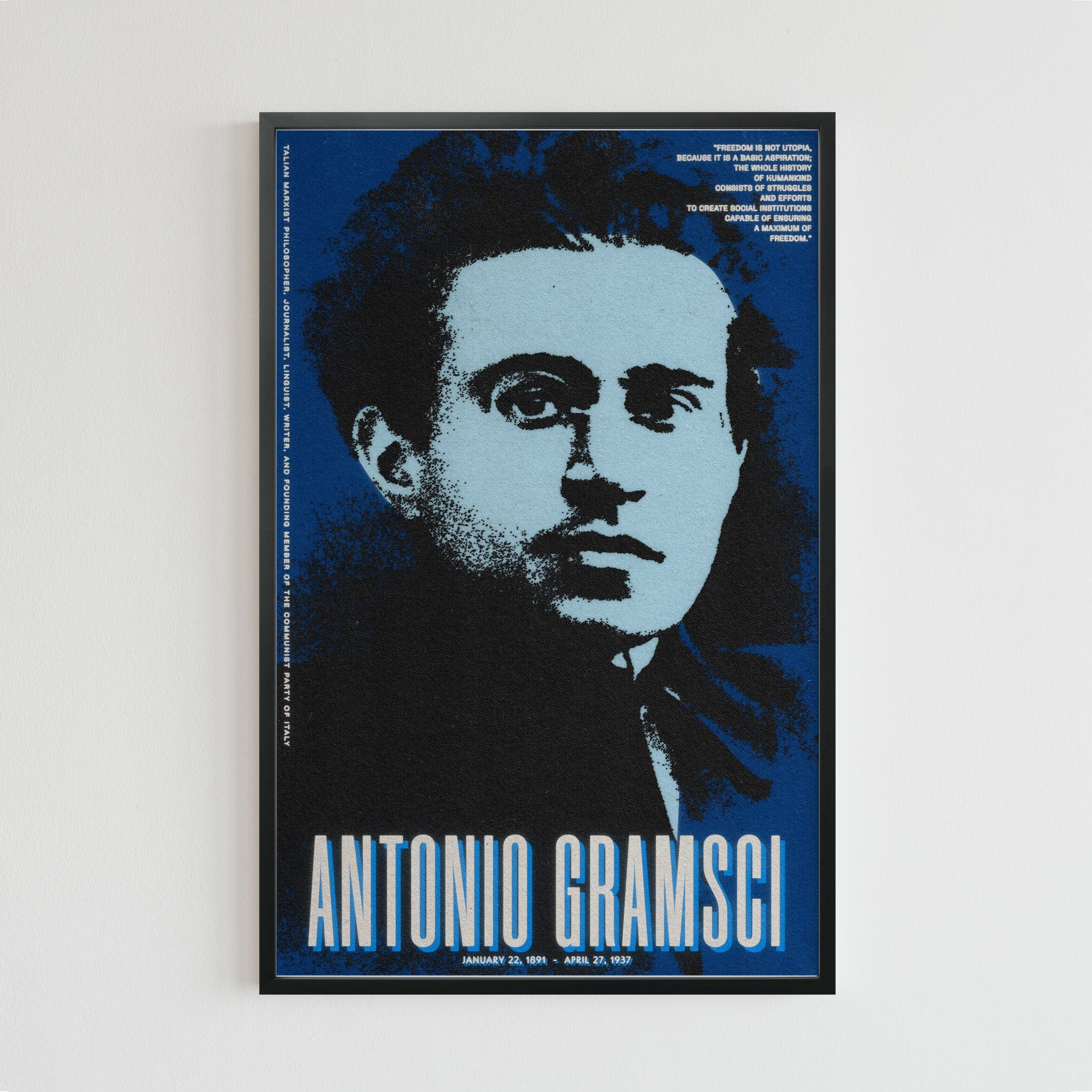 Antonio Gramsci (11 x 17 Poster print) – Color Collective Press