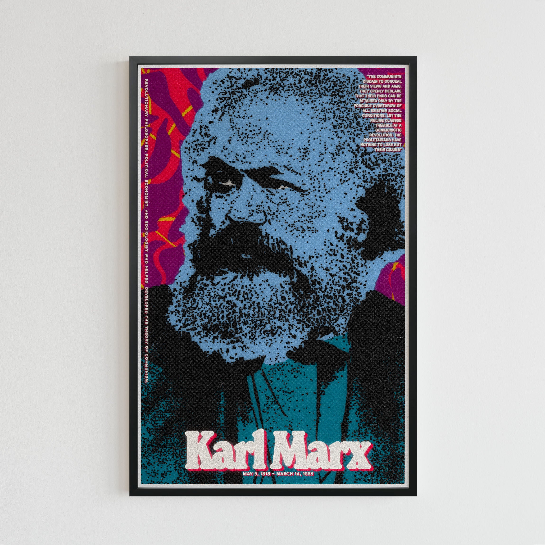 Karl Marx (11 x 17 Poster print) – Color Collective Press