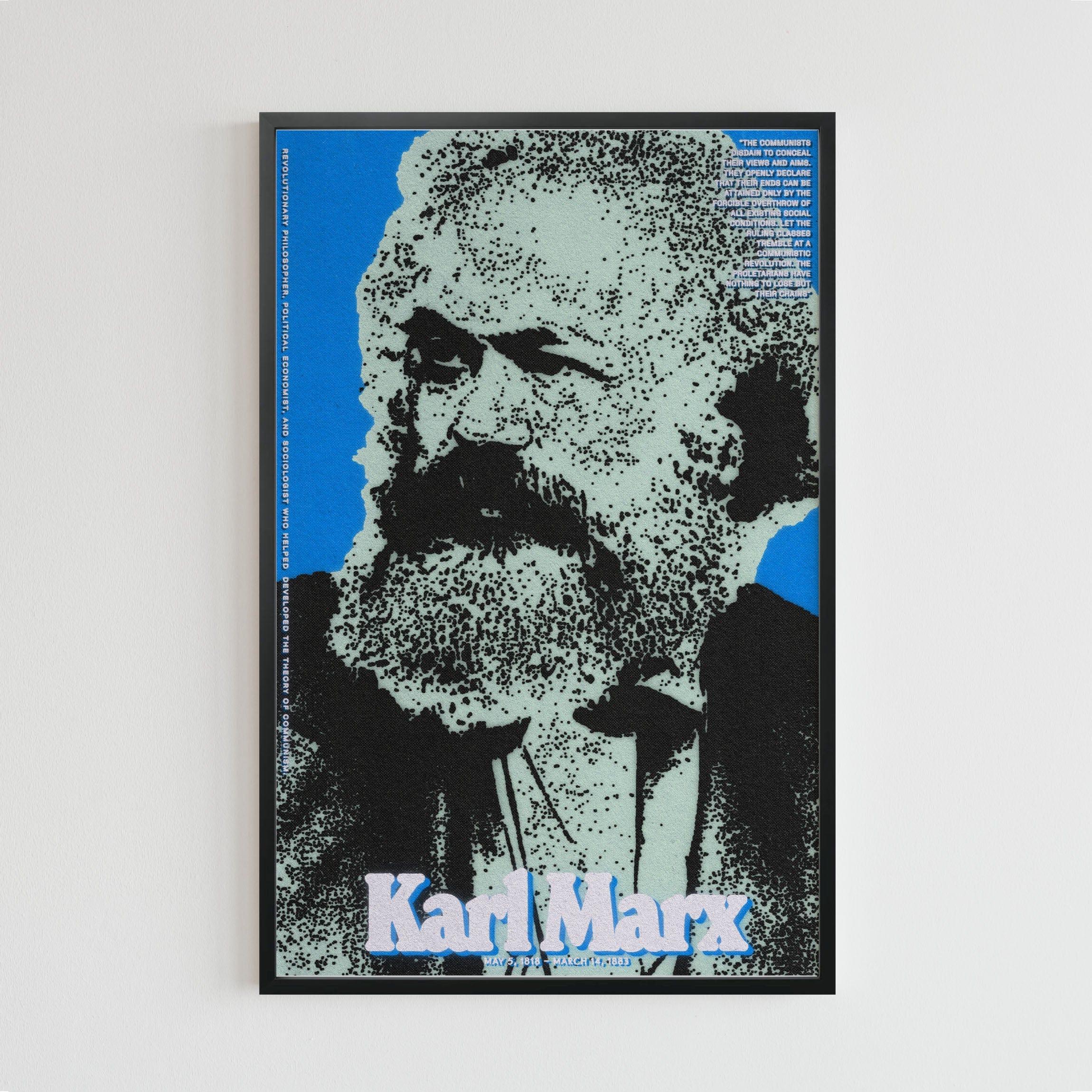 Karl Marx (11 x 17 Poster print) – Color Collective Press